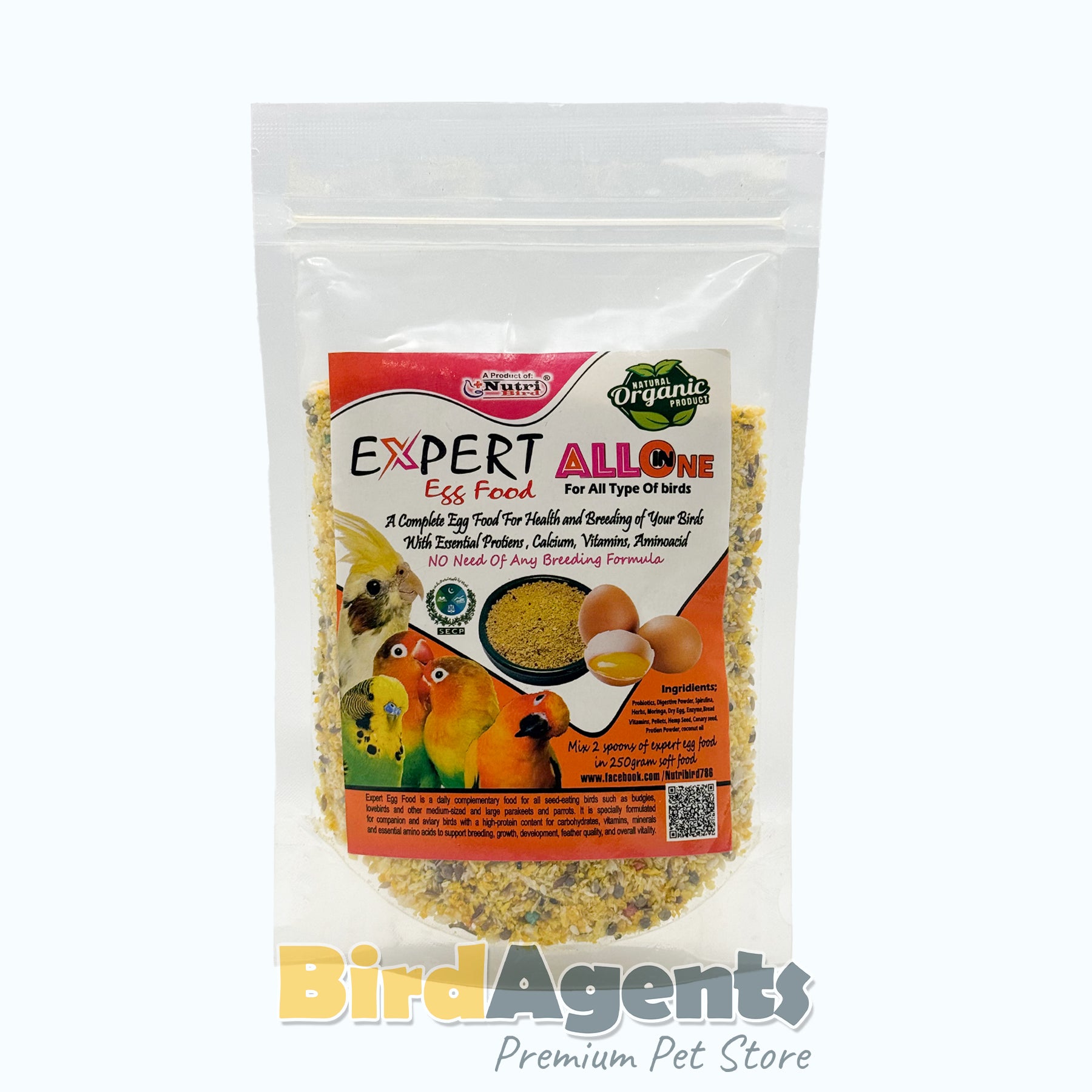 Expert All-in-One Egg Food – Complete Nutrition Food for Birds ...