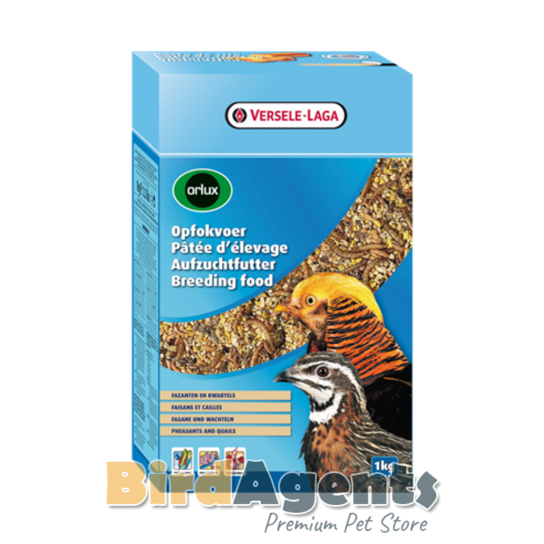Orlux Dry Breeding Food - For Ornamental Phesants & Quils – BirdAgents.pk