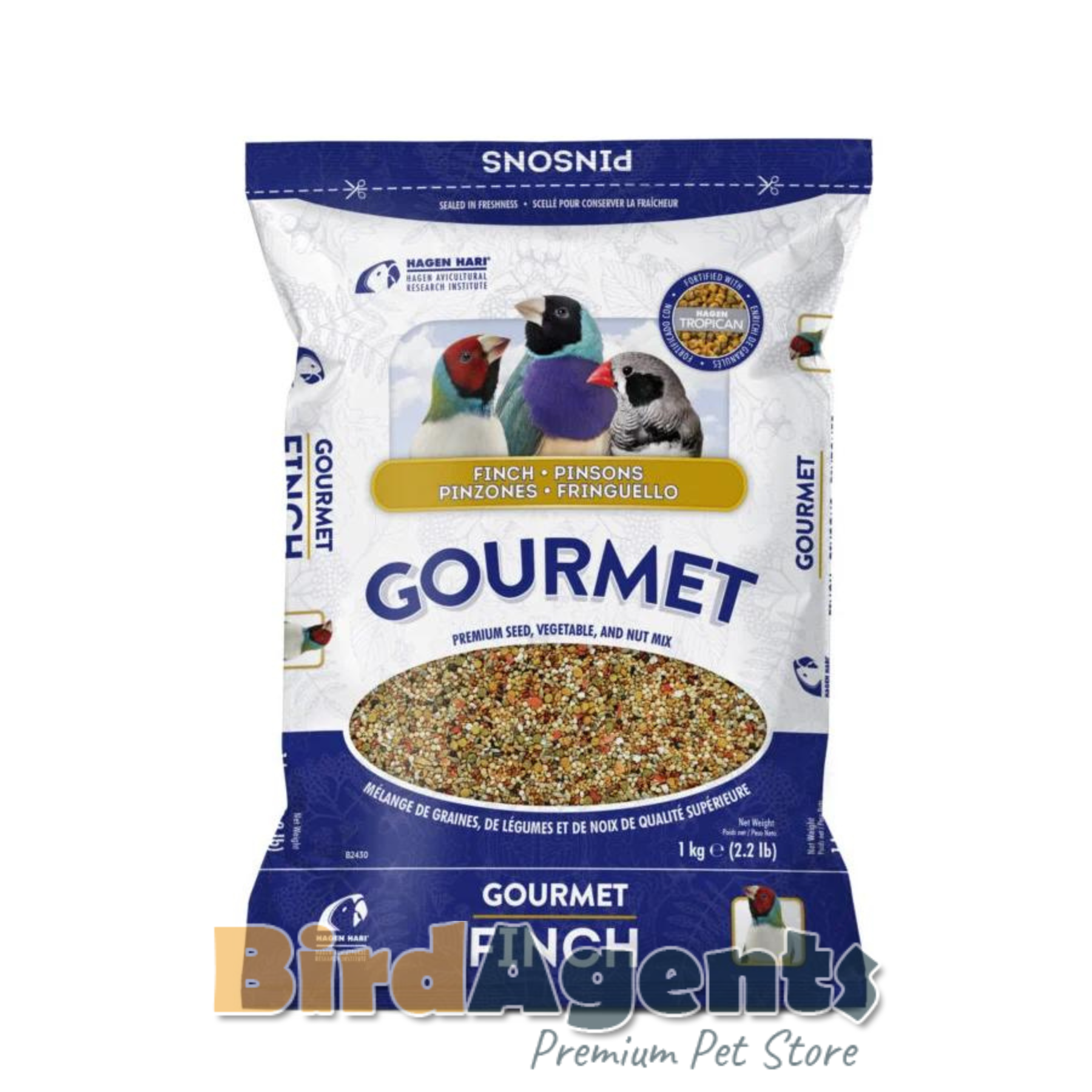 Hagen Gourmet Finch - Premium Seed Blend for Finches – BirdAgents.pk