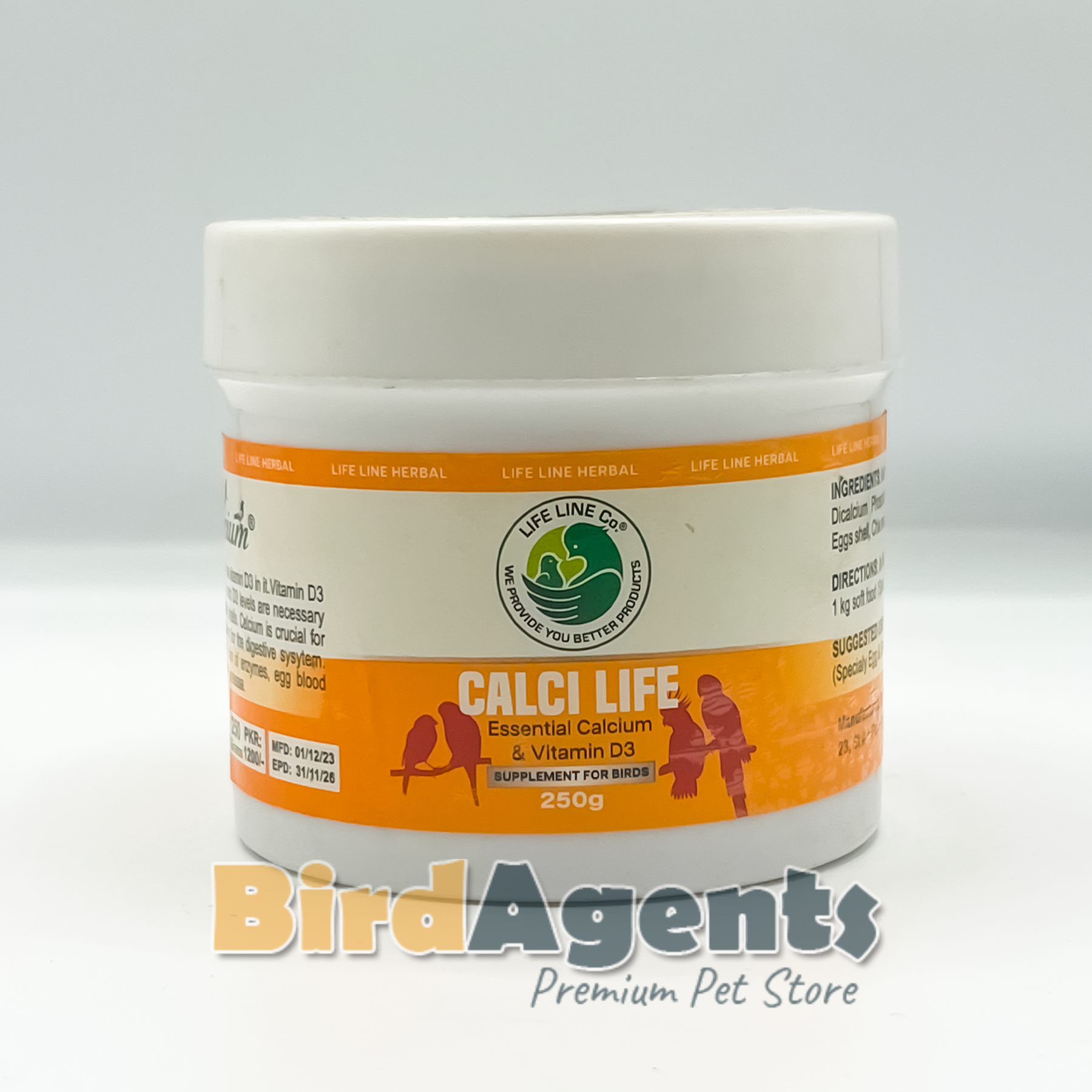 Calci Life - Essential Calcium & Vitamin D3 Supplement – BirdAgents.pk