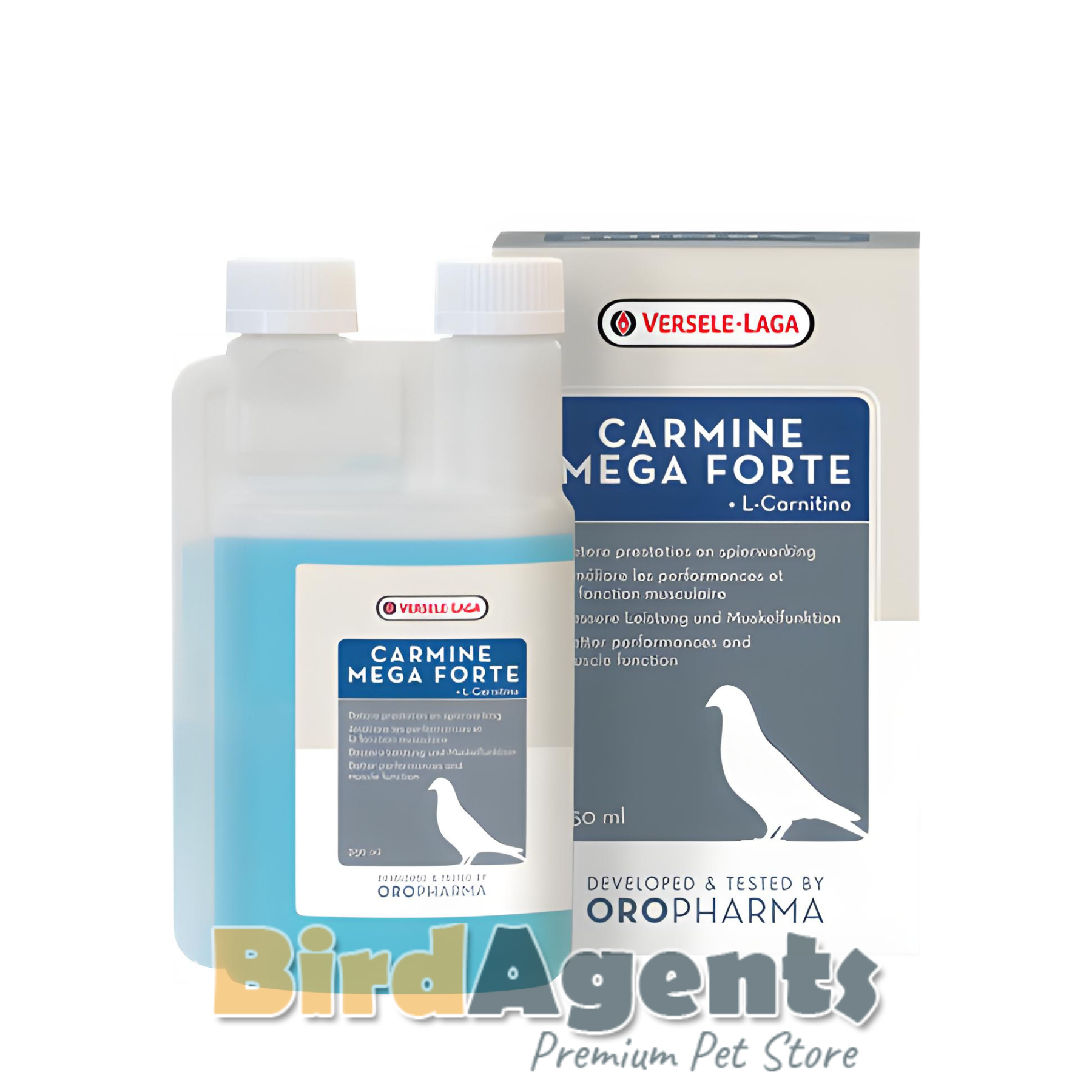 Carmine Mega Forte - L-Carnitine Supplement – BirdAgents.pk
