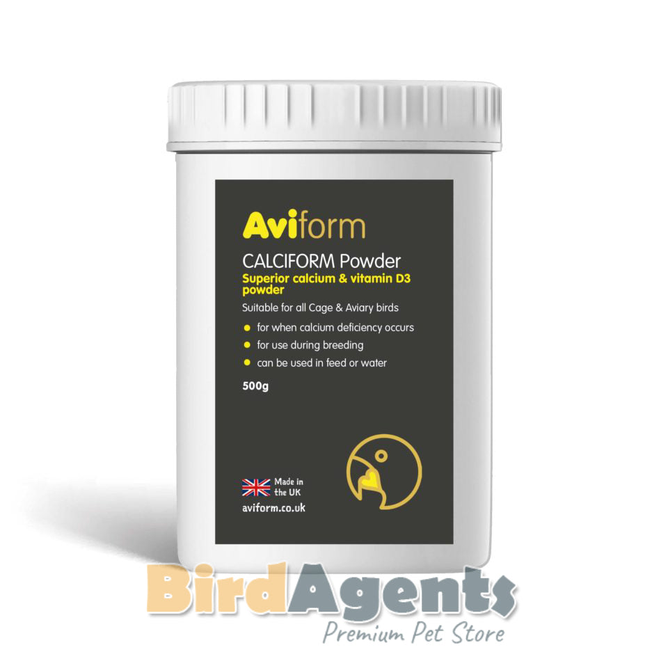 CALCIFORM Powder Calcium for Cage & Aviary Birds – BirdAgents.pk
