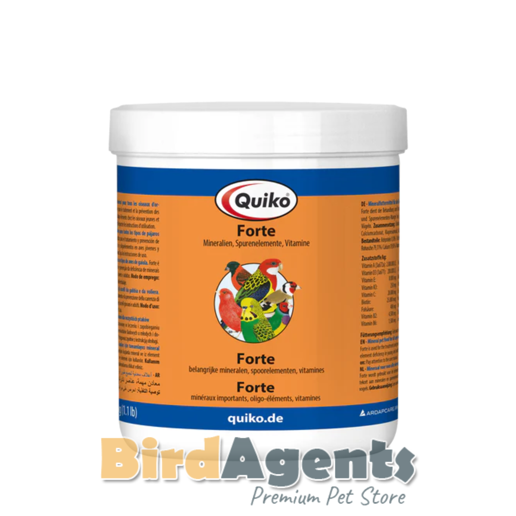 Quiko Forte – Complete Vitamin and Mineral Supplement for Birds ...