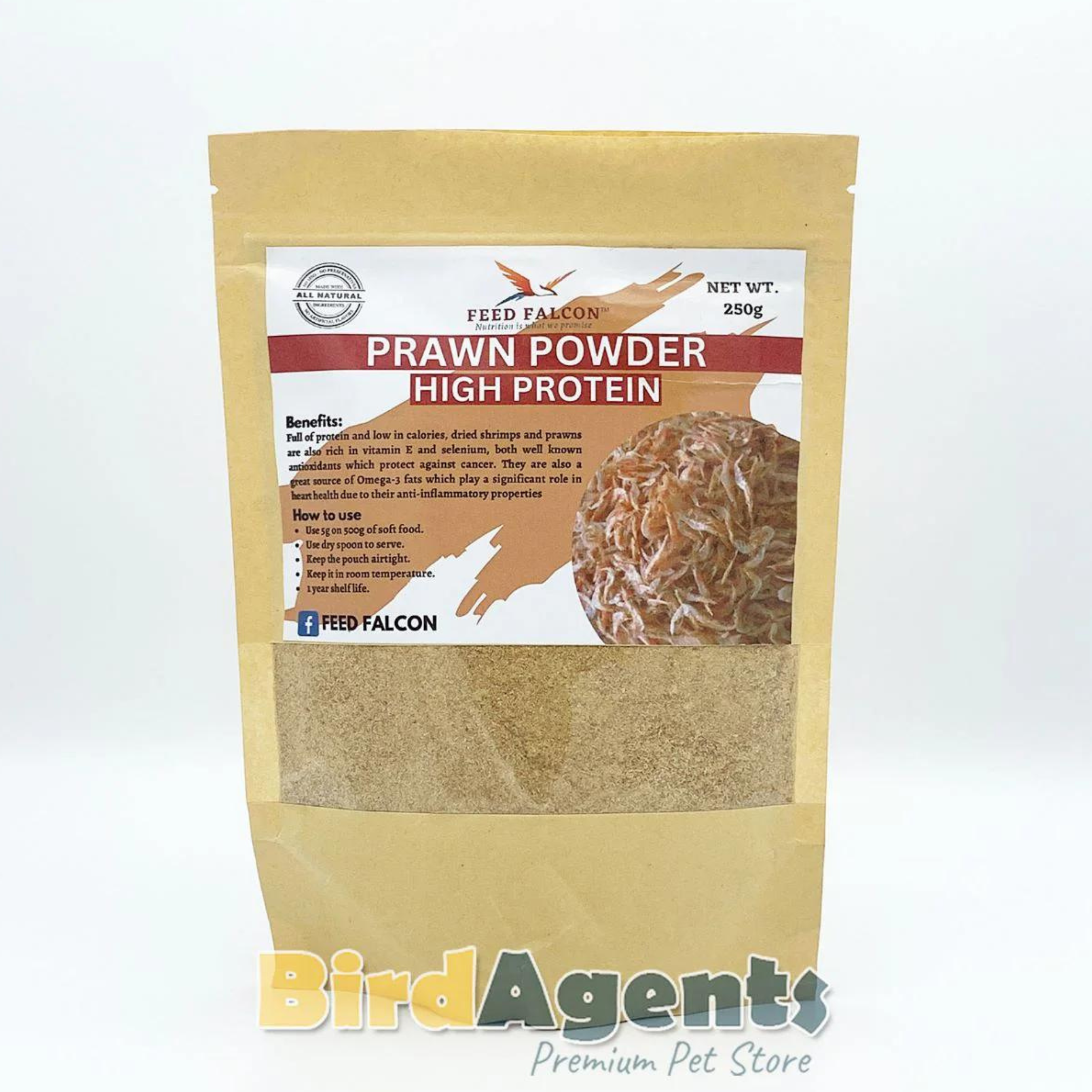 Prawn Powder - Protein Rich Food Source – BirdAgents.pk