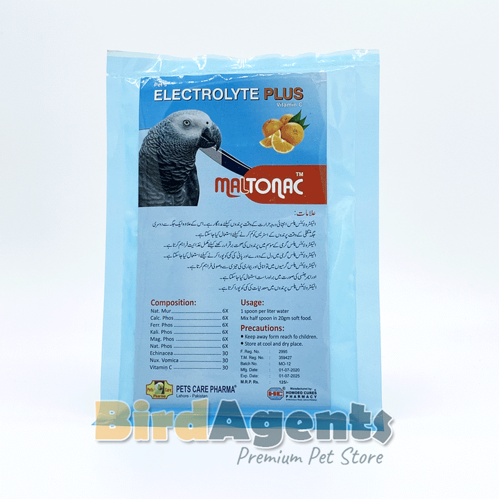 Bird Electrolyte & Boosters – BirdAgents.pk