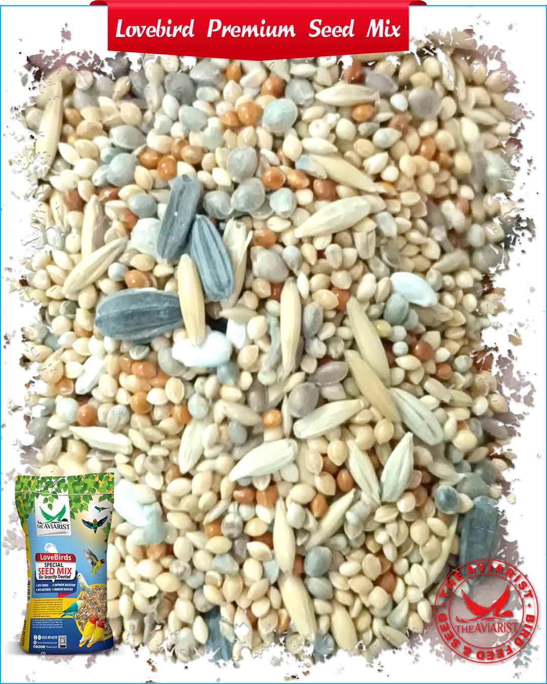 Cocktail Special Seed Mix - Bio-Security Treated Seeds – BirdAgents.pk