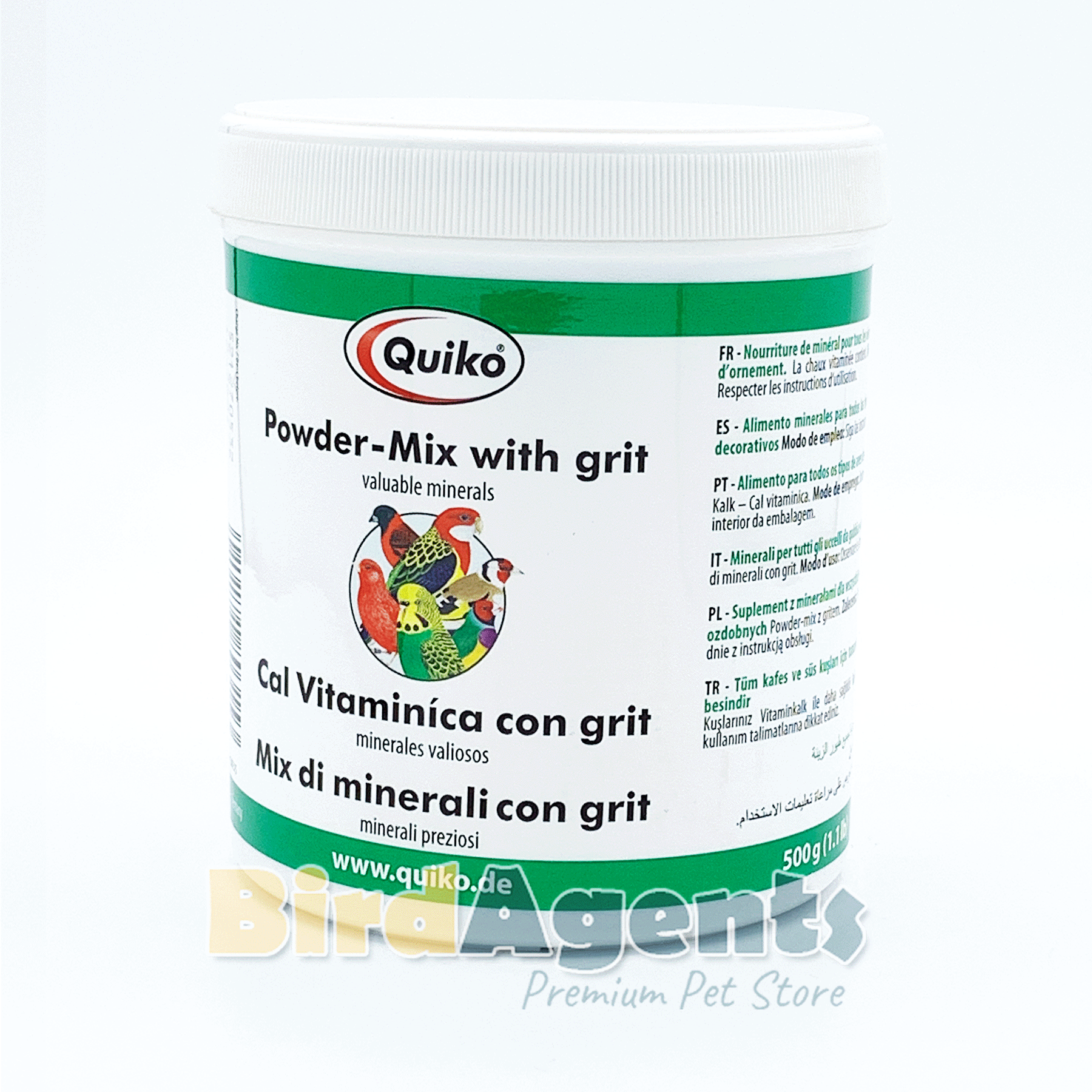 Quiko Vitamin Powder Mix With Grit - Nutritional Supplement – BirdAgents.pk