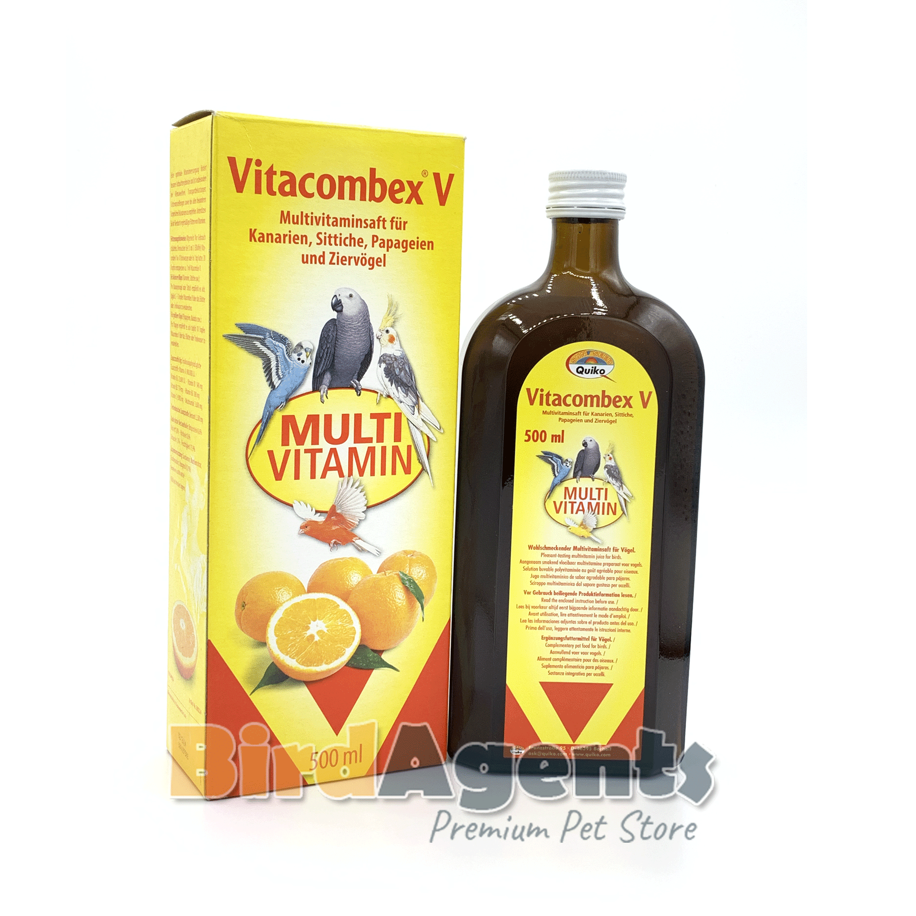 Quiko Vitacombex V - Multivitamin Juice For Birds – BirdAgents.pk