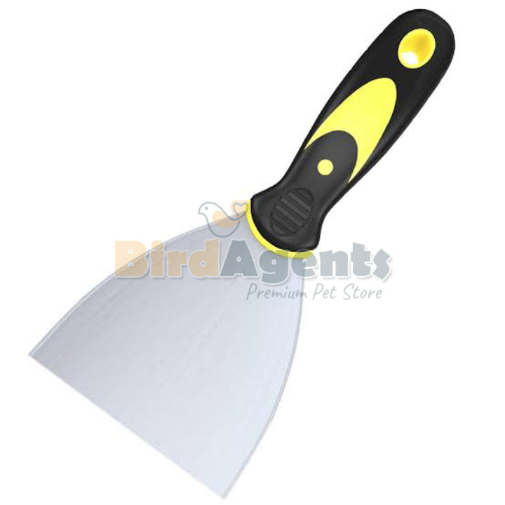 Bird Cage Scraper – Stainless Steel Cleaning Tool for Cages & Trays ...