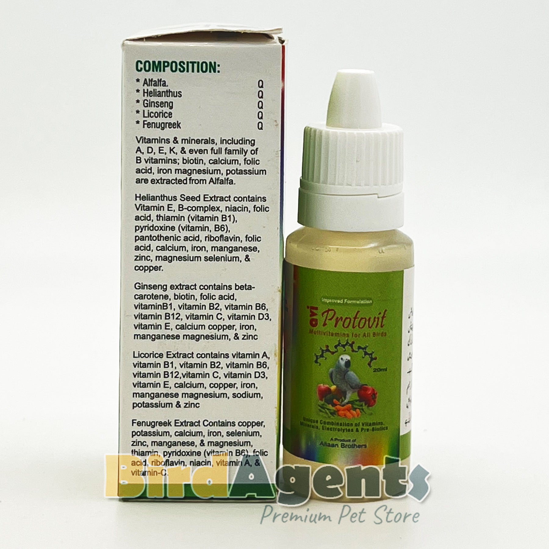 Avi Protovit - Multivitamin for all Birds – BirdAgents.pk